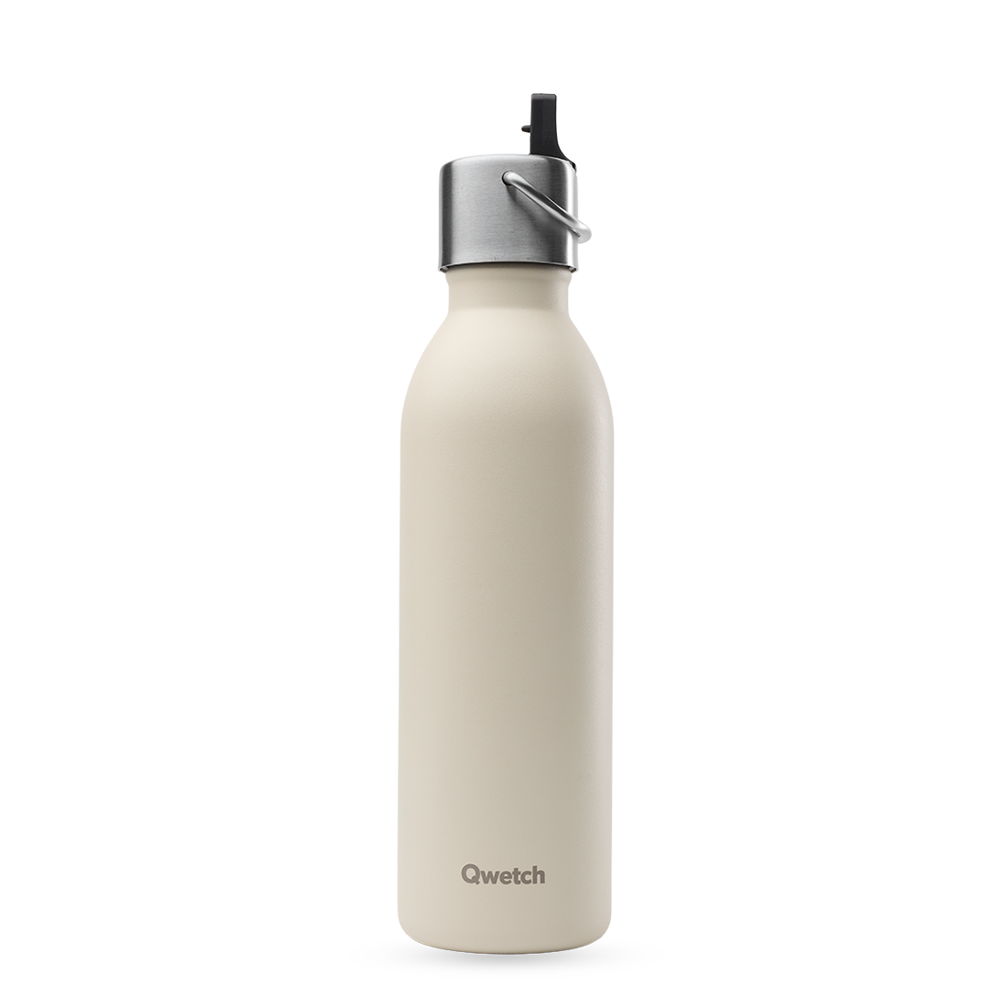 Insulated Bottle Active Matt Sand Sport Lid - Qwetch