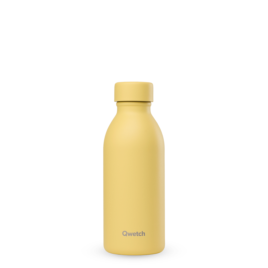 Insulated Bottle Icon Pastel Lemon - Qwetch