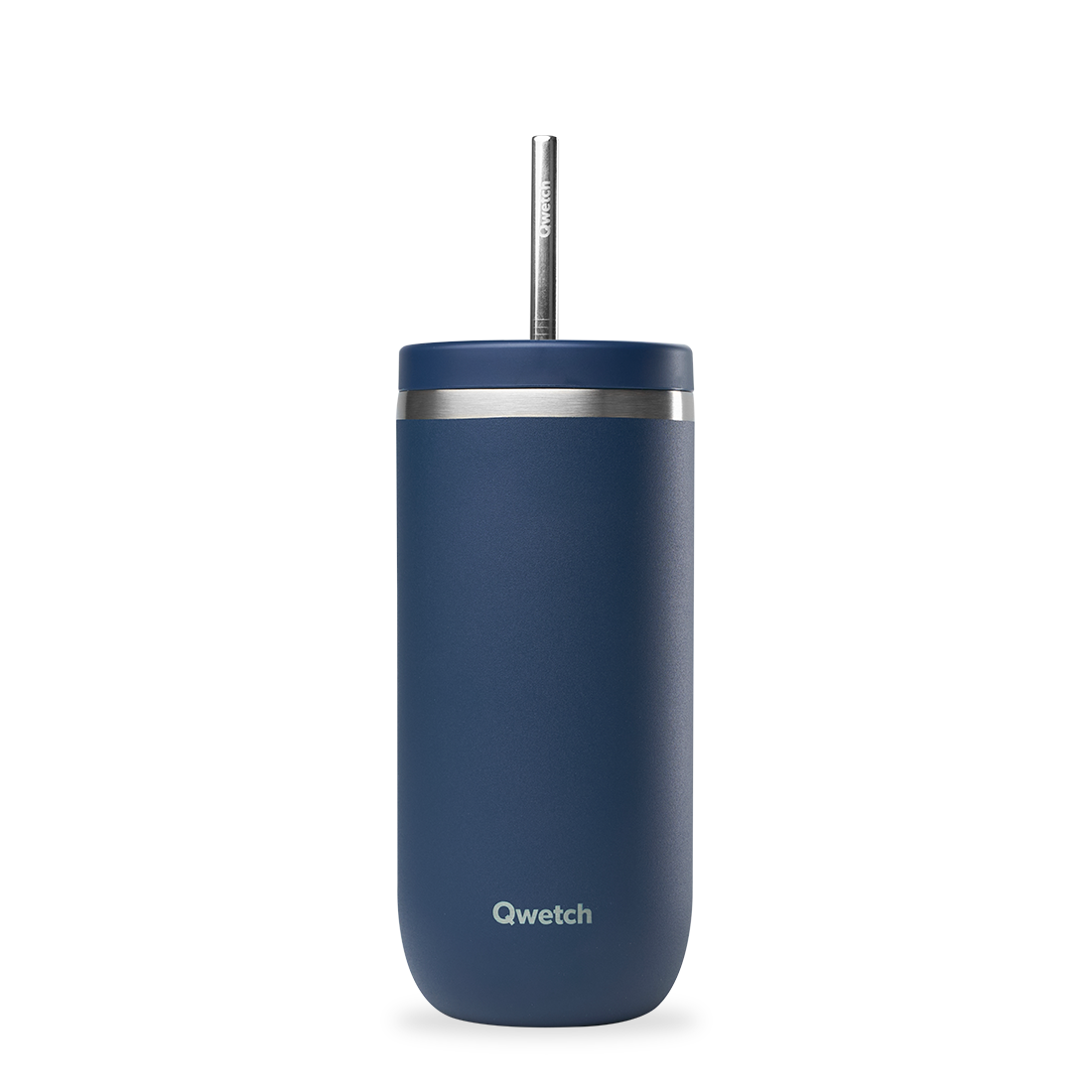 Insulated Cold Cup Matt Navy Blue - Qwetch