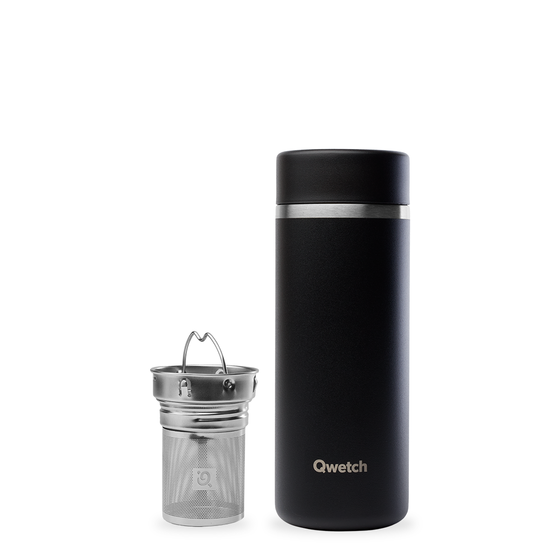 Théière Isotherme Matt Noir - Qwetch