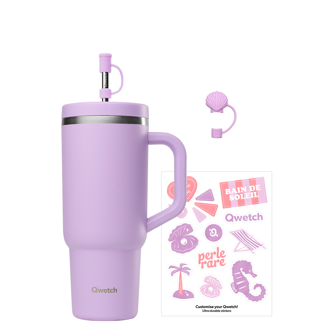 Kit Travel Cup Lavanda & accesorios - Qwetch