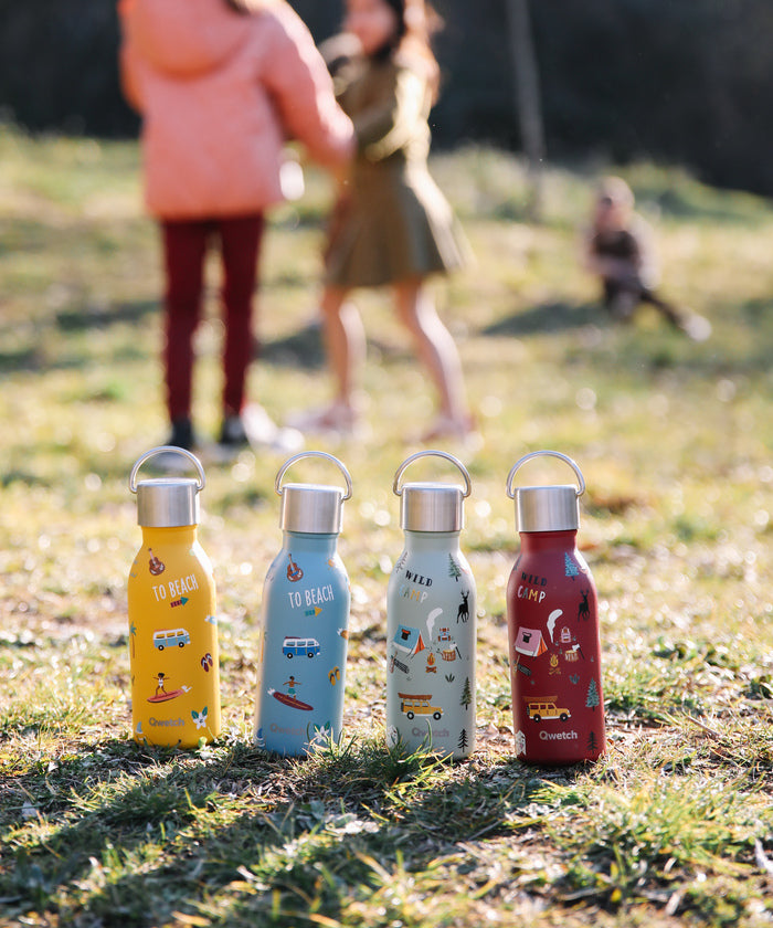Qwetch | Bouteilles, gourdes et contenants inox isothermes