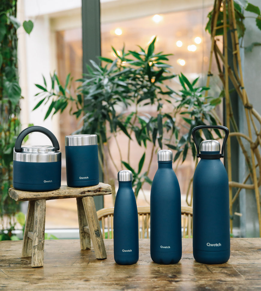Qwetch | Bouteilles, gourdes et contenants inox isothermes