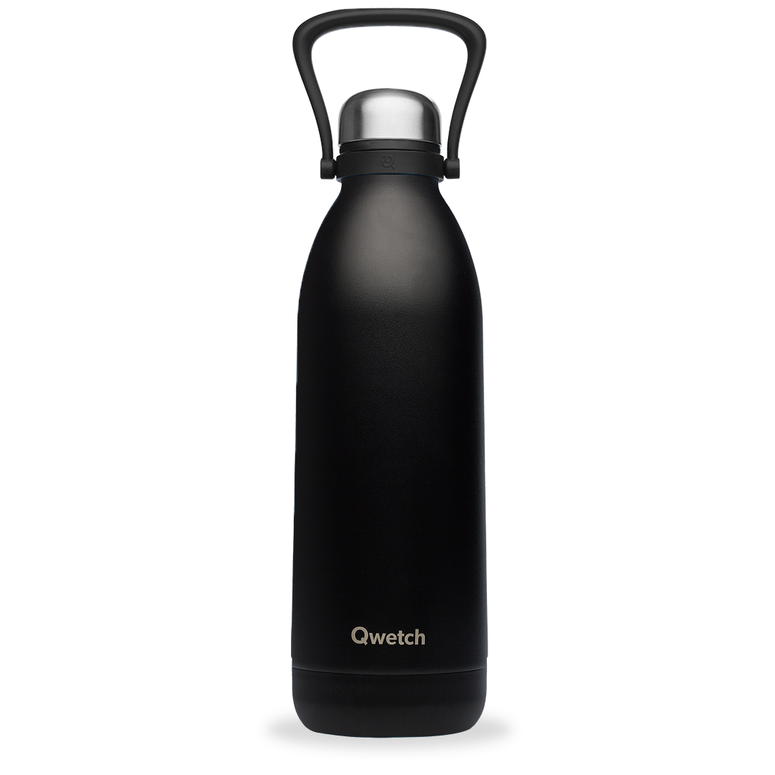 Insulated Bottle Matt Black - Qwetch