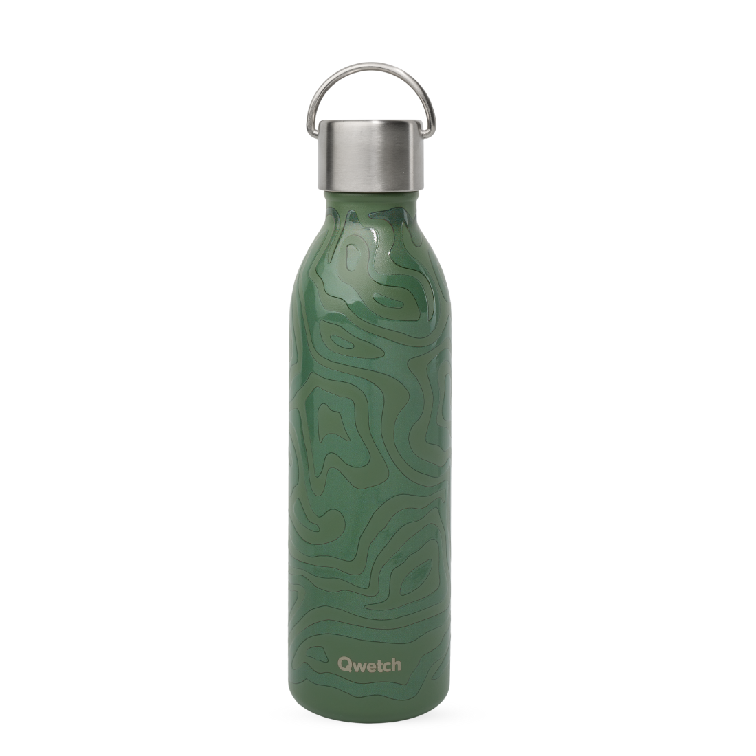 Bouteille Isotherme Active Camo Kaki - Qwetch