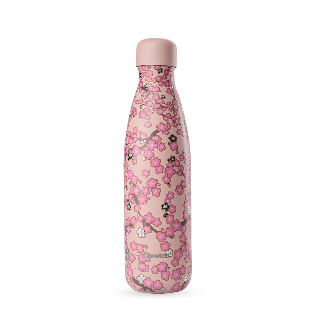 Isotherme Flasche Flowers Pastel Rosa - Qwetch