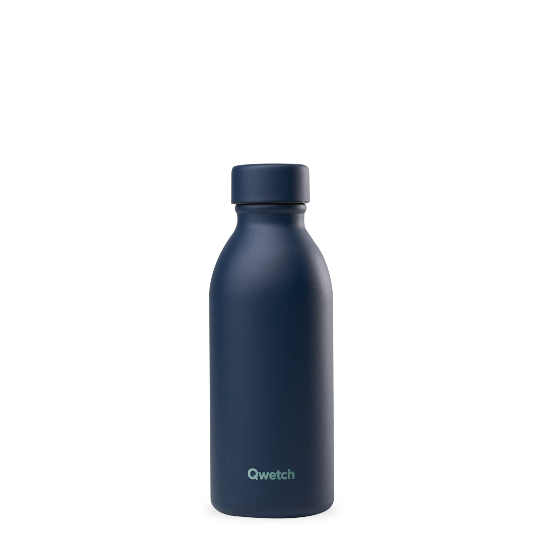 Insulated Bottle Icon Matt Navy Blue - Qwetch