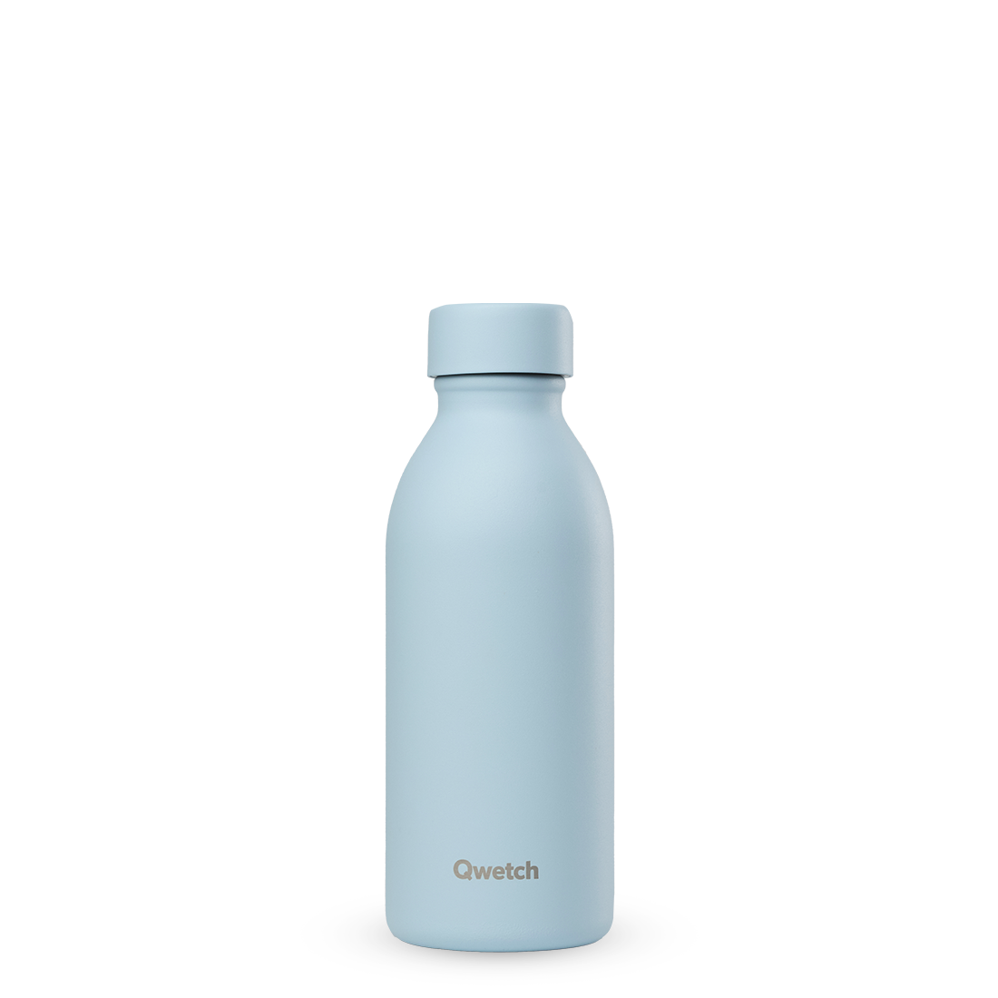 Bouteille Isotherme Icon Pastel Bleu - Qwetch