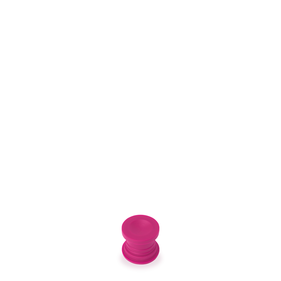 Cup isotherme - Joint d'étanchéité pour paille Magenta - Qwetch