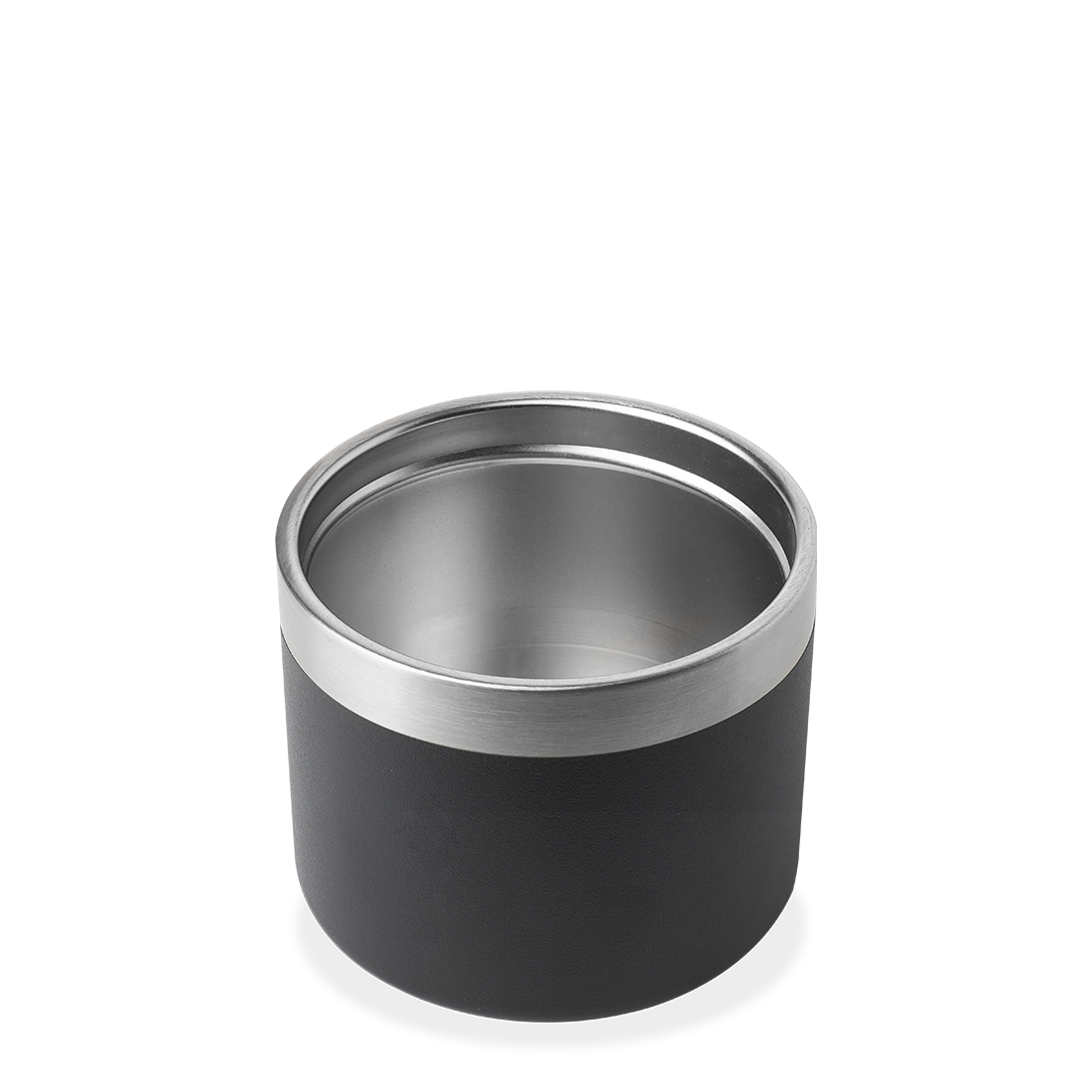 Insulated Thermo Cup Matt Black - Qwetch