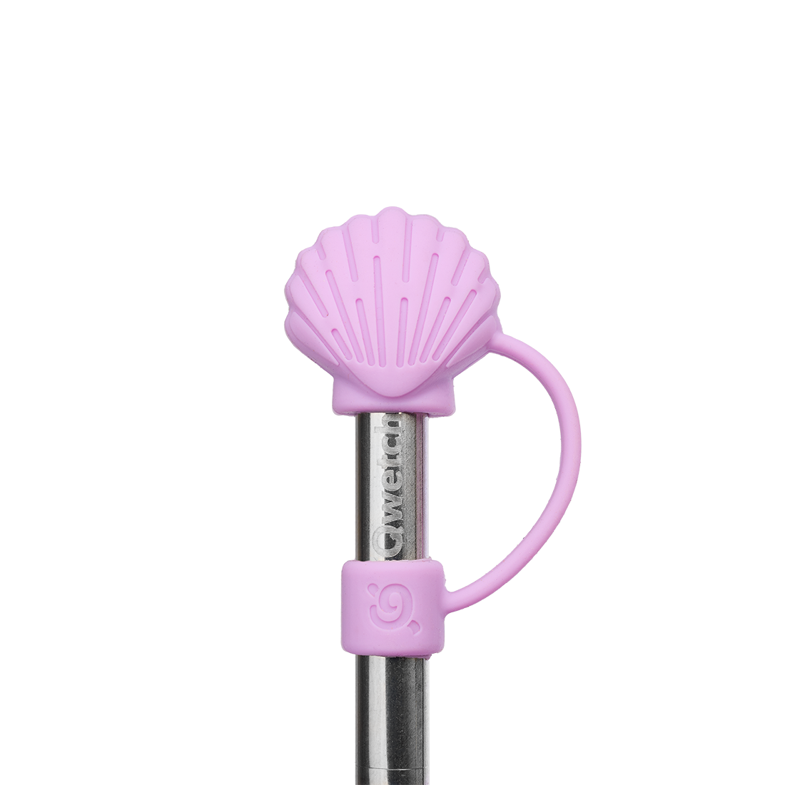 Embout pour paille coquillage - Lavande - Qwetch