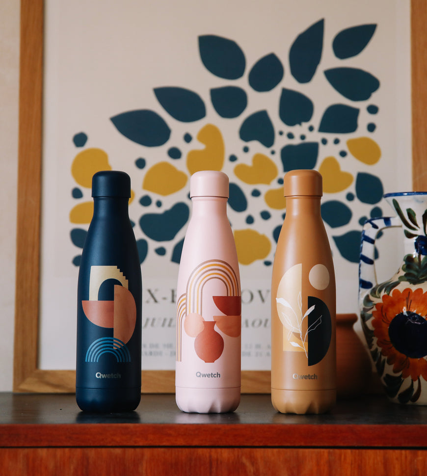 Qwetch | Bouteilles, gourdes et contenants inox isothermes