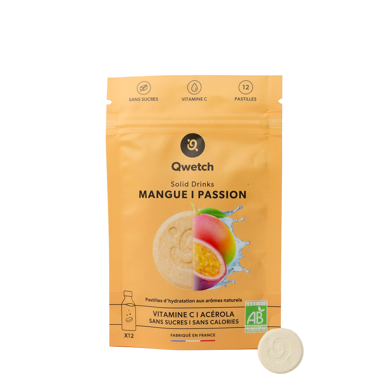 Solid Drinks Bio Mangue Passion - Qwetch