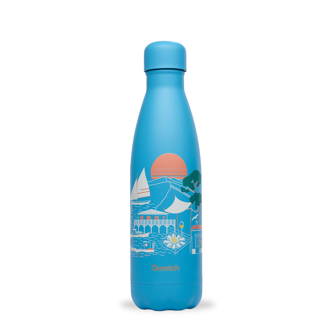 Insulated bottle French regions West Coast - Qwetch